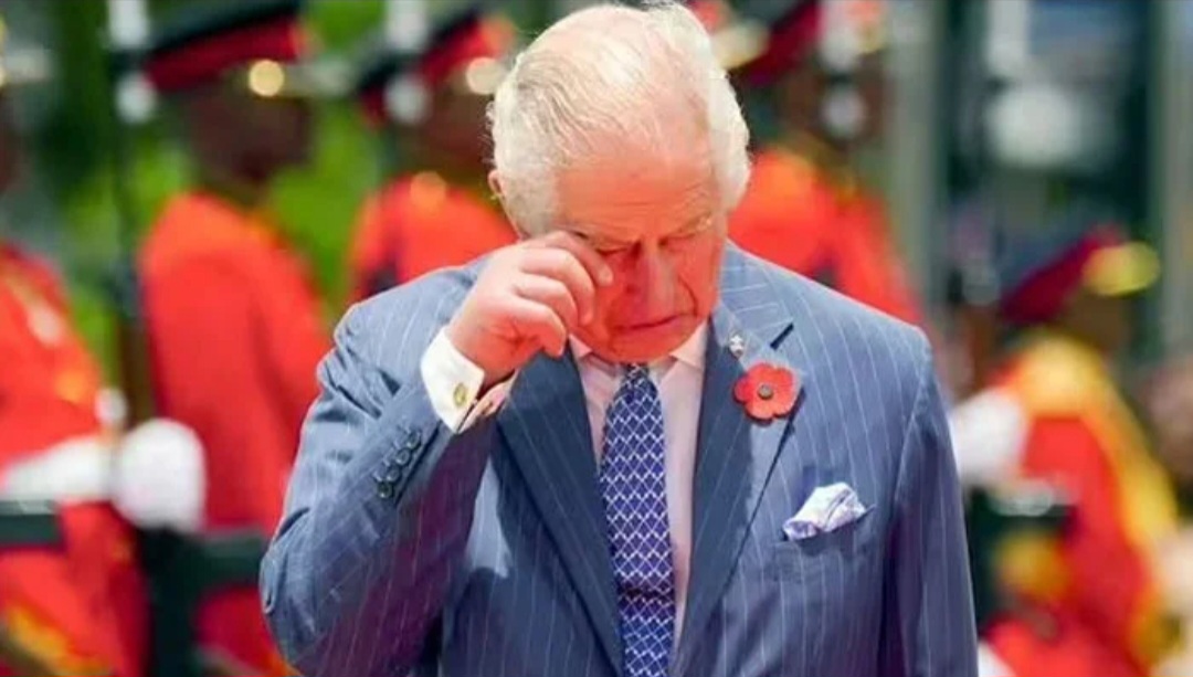 King Charles wells up with tears as key Royal family member makes ...